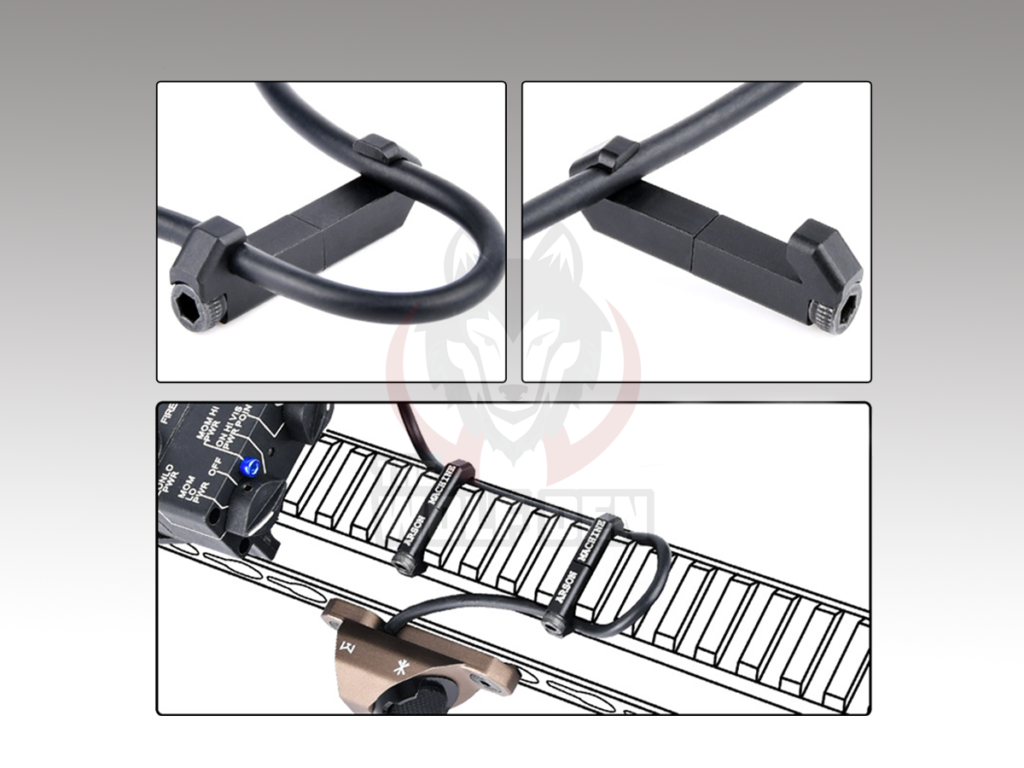 Wadsn Arson Machine Picatinny Wire Guide System – The Wolf Den