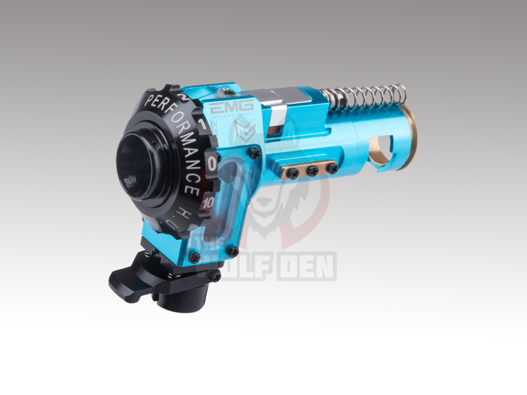 Maxx Model / EMG CNC Aluminum Hopup Chamber M4A – PRO – The Wolf Den