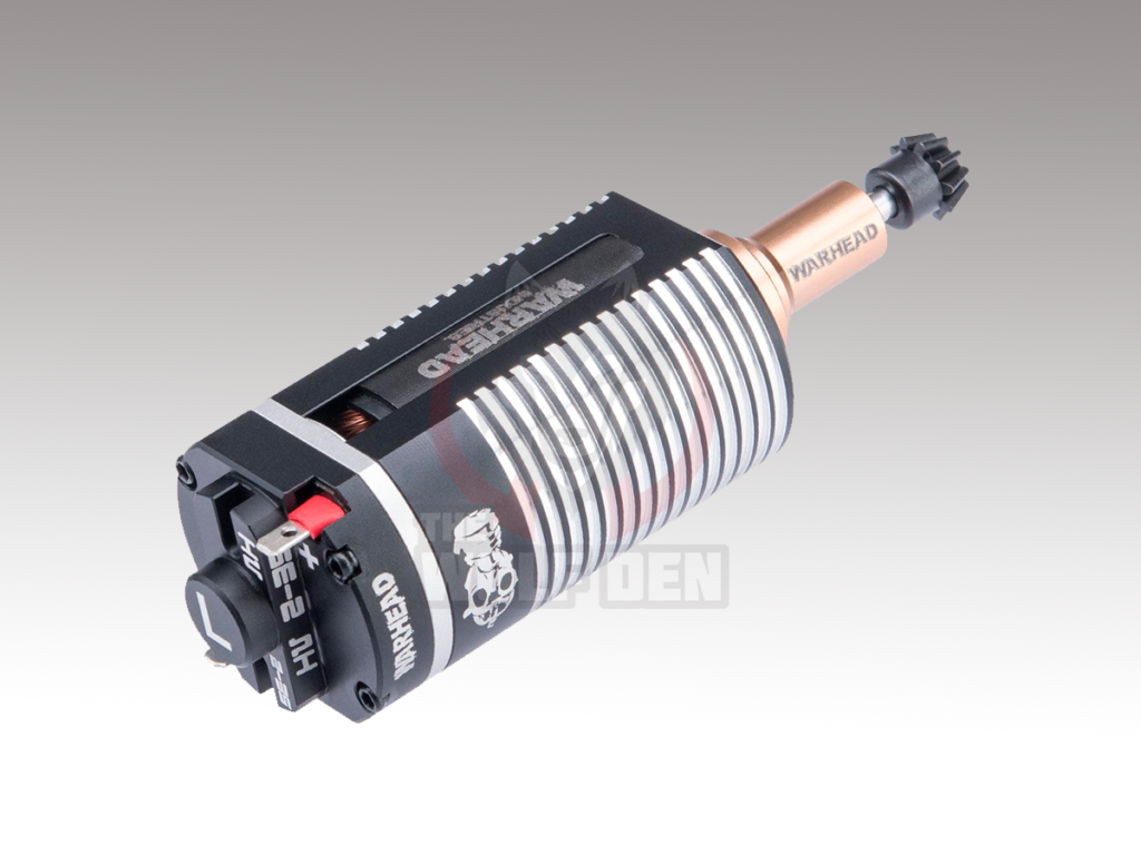 Warhead Industries «BLACK» Custom CNC Brushless Motor for Airsoft AEG ...