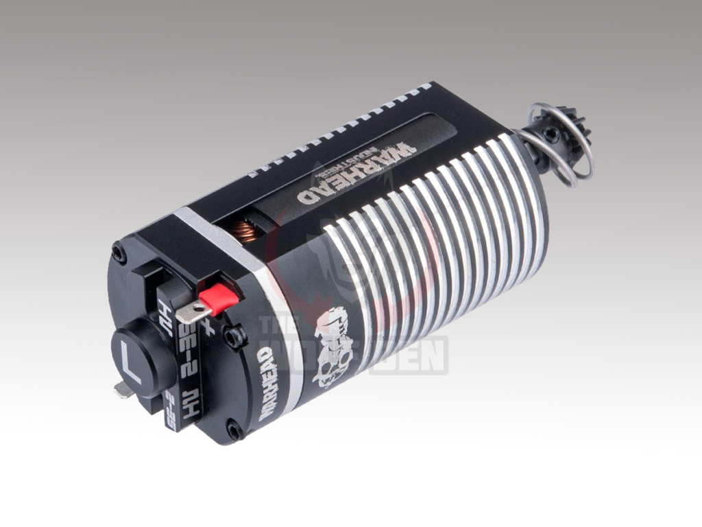 Warhead Industries «BLACK» Custom CNC Brushless Motor for Airsoft AEG ...