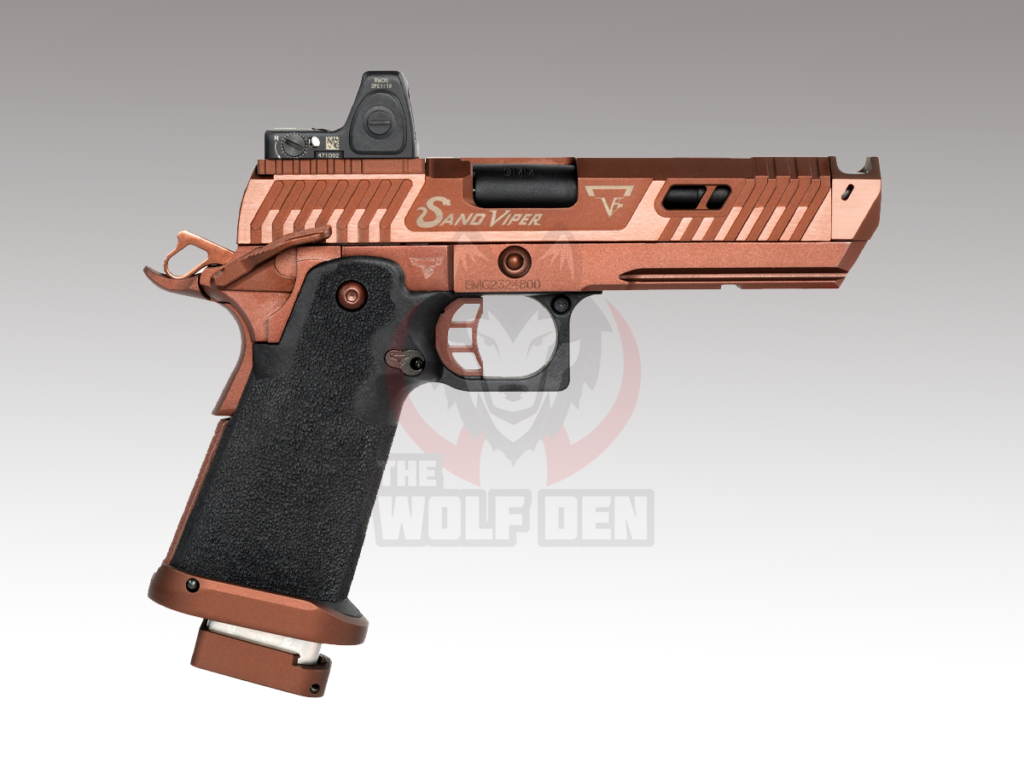 EMG TTI Licensed JW4 2011 Sand Viper GBB Pistol – The Wolf Den