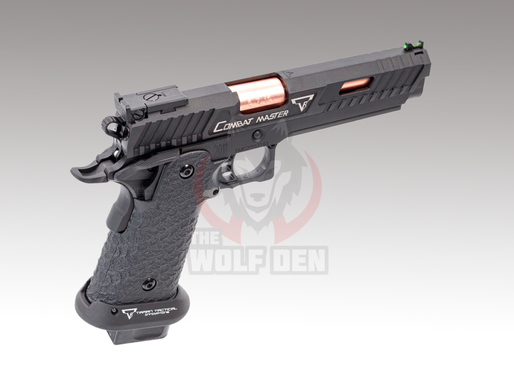 EMG x TTI Licensed JW3 2011 Combat Master GBB Pistol – The Wolf Den